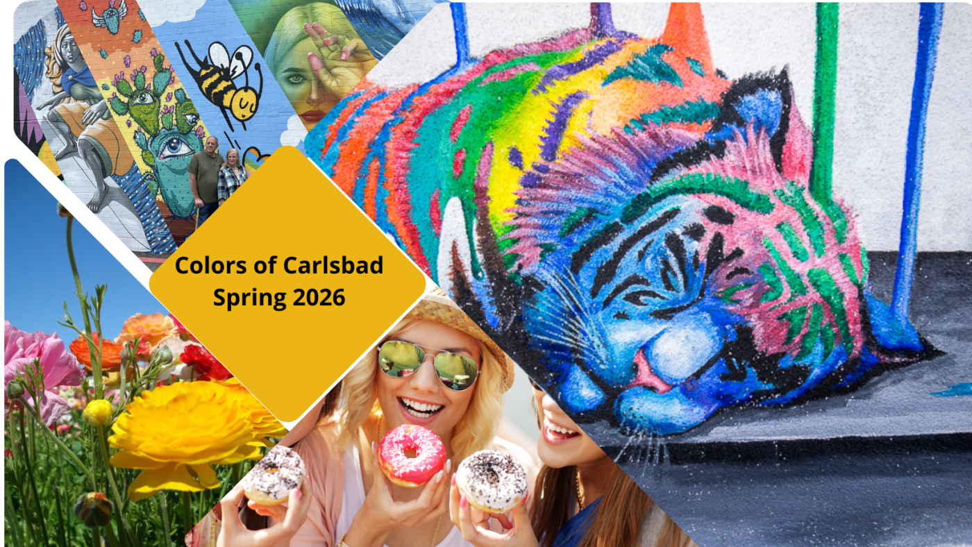 Burst into Spring. Stay in Carlsbad. Experience the spectrum